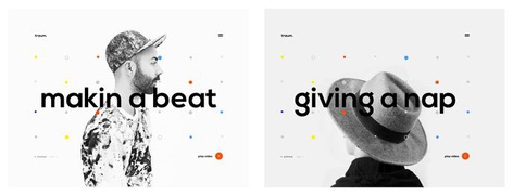 Visual Communication Inspiration on Designspiration