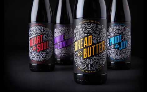 Creative Beer Packaging Inspiration on Designspiration