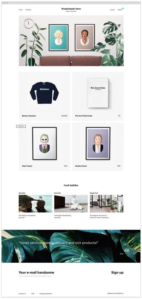 Search Website images on Designspiration