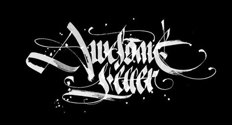 Calligraphy Inspiration on Designspiration