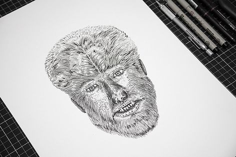 Pen Drawings Inspiration on Designspiration