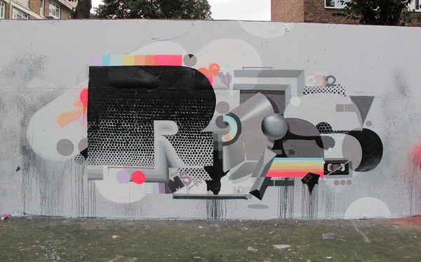 Graffiti image inspiration on Designspiration