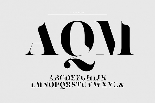 Typography image inspiration on Designspiration