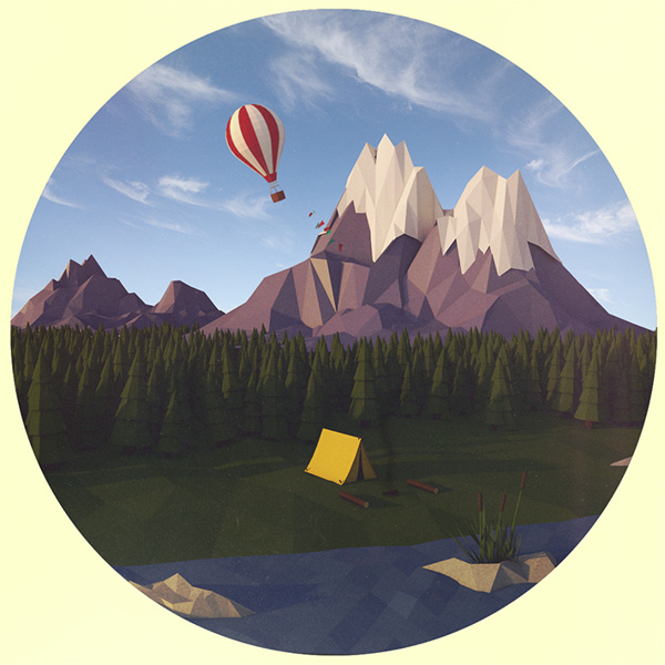 Cinema 4D image inspiration on Designspiration