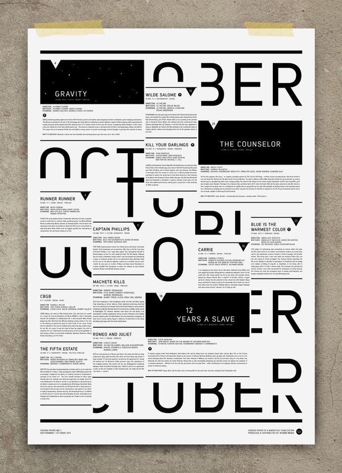 Posters and Editorial Layouts image inspiration on Designspiration