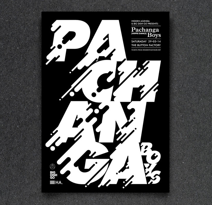 Posters, Typography, and Packaging image inspiration on Designspiration