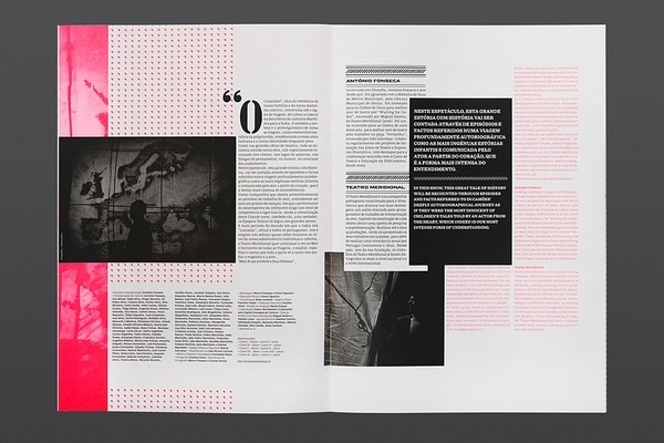 Layouts, Typography, and Magazines image inspiration on Designspiration