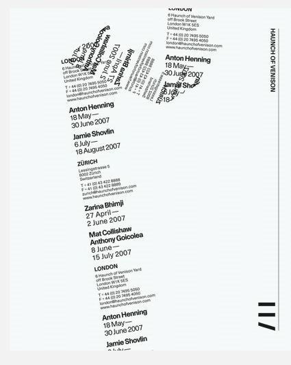 Creative black and white, poster, typography, type, and layout image ...