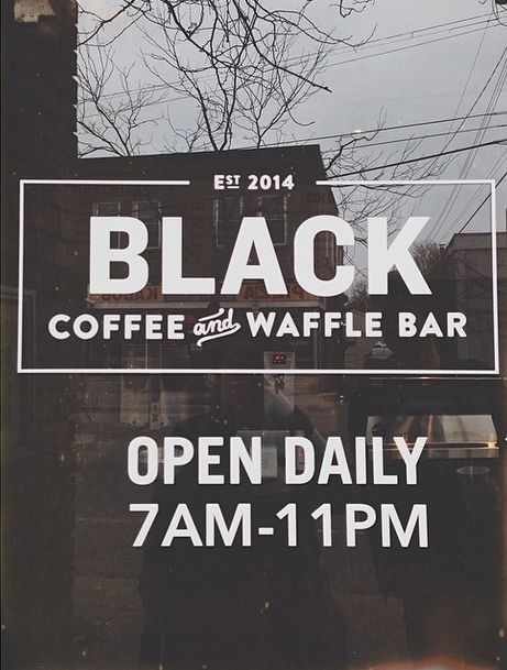 Coffee Shops and Typography image inspiration on Designspiration