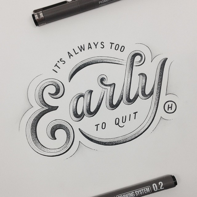 Lettering, Black and White, and Typography image inspiration on ...