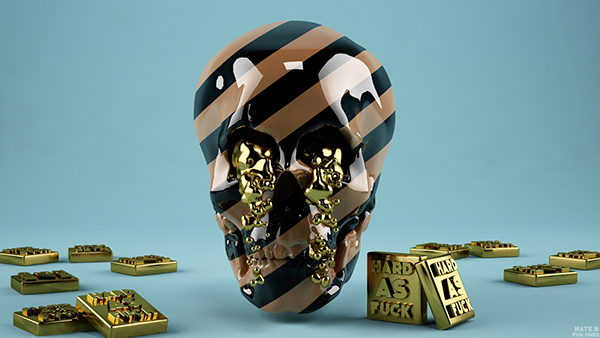 Cinema 4D image inspiration on Designspiration
