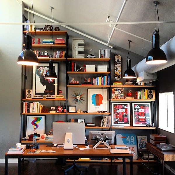 Creative interior, workspace, space, interior design, and home image ...