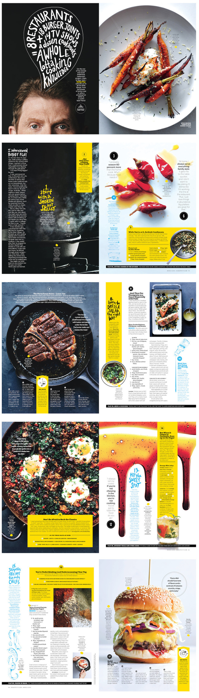 Food Ideas and Magazine Layouts image inspiration on Designspiration