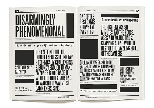 Typography and Print Layouts image inspiration on Designspiration